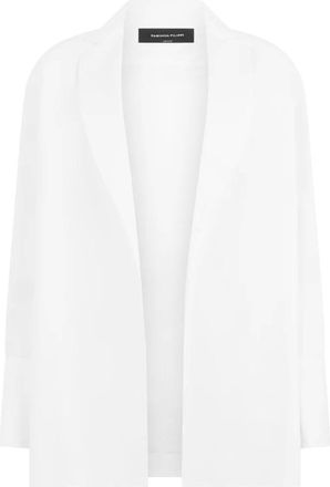 Fabiana Filippi Femme, Vestes, Blanc, Taille: 36 FR Cardigan &Eacute;l&eacute;gant