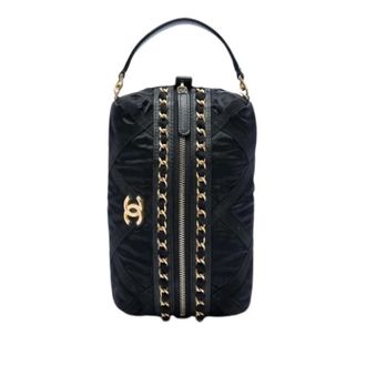 Chanel Pre-owned Nylon Pouch - Femme - Pre-owned - Noir - Taille: ONE Size