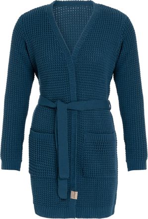 Knit Factory Robin Strickjacke - Petrol - 40/42