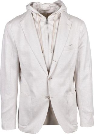 Eleventy Homme, Vestes, Beige, Taille: L Blazer
