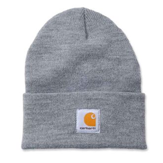 Carhartt Work in Progress Workwear A18 Acrylic Watch Hat Unisex Winter M&uuml;tze Grau 3551
