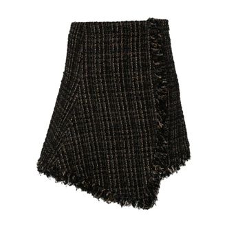 sacai Femme, Jupes, Noir, Taille: 42 FR Jupes Courtes