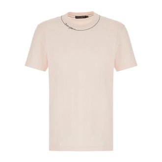 Dolce & Gabbana I8335W-G7Skb-F0662 T-Shirt - - Tops - Herren - Rosa - L