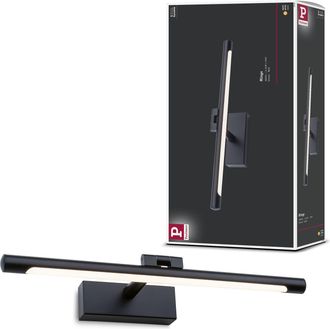 Paulmann 95564 LED Bilderleuchte Mingo 400mm incl. 1x9,5 W Warmweiß Schwarz Bildbeleuchtung Metall, Kunststoff Wandlampe 3000 K