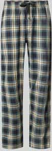 Schiesser Regular Fit Pyjama-Hose aus reiner Baumwolle
