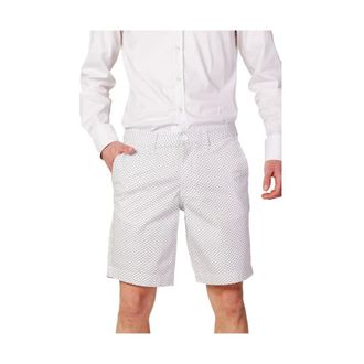 A|X Armani Exchange Homme, Shorts, Blanc, Taille: W28 Fantasia Logo 3Rzs01 Zn24Z Bermuda Shorts