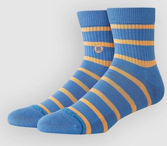 Stance Cooper Qtr Socks capriblue