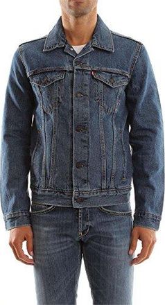 Levi's The Trucker Jacket Homme Medium Stonewash (Bleu) Medium