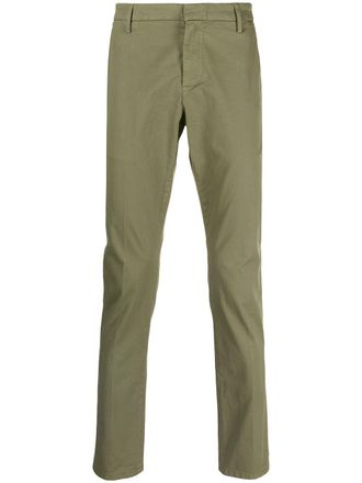 Dondup pantalon &agrave; coupe slim - Vert