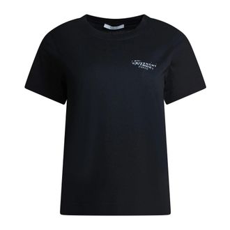 Givenchy T-Shirt mit Stempel-Print - - Tops - Damen - Schwarzk - L