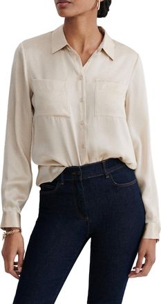 Caroll Damen Sk000-jeanneb Bluse, beige, 32