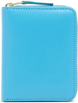 Comme Des Gar&ccedil;ons unisex, Accessoires, Bleu, Taille: ONE Size Blue wallet in leather