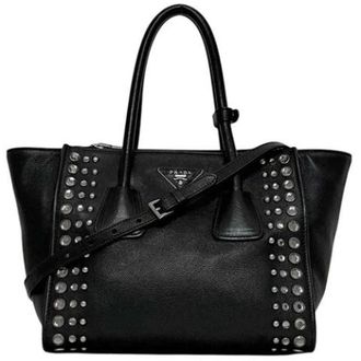 Prada Sac bandouli&egrave;re vintage Pre-owned - Femme - Pre-owned - Noir - Taille: ONE Size