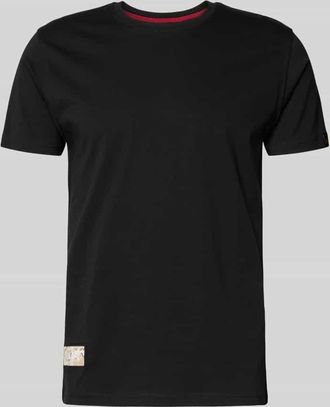 Alpha Industries T-Shirt mit Label-Patch Modell Camo