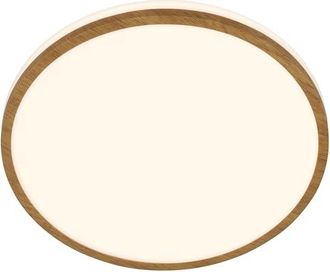 Briloner Plafonnier salle de bain avec lumière blanche chaude, IP44 protection contre les éclaboussures, 12W, 1200lm, plafonnier led, plafonnier cuisine, lustr