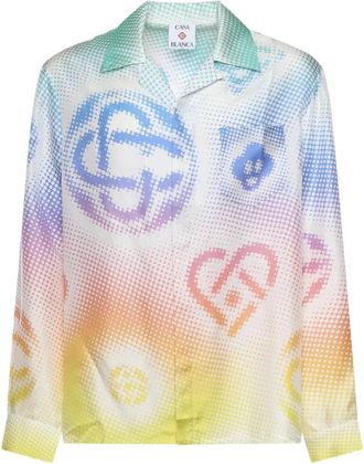 Casablanca Homme, Chemises, Multicolore, Taille: XL Casual Chemises