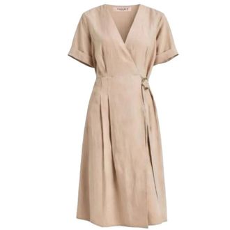Twinset Femme, Robes, Brun, Taille: 42 FR Twin-set Robes