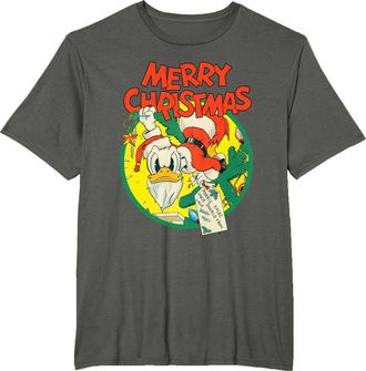 Disney Donald Duck Merry Christmas T-Shirt