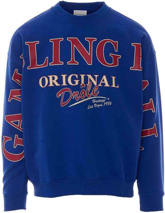 Dr&ocirc;le de Monsieur Sweatshirt - Blau