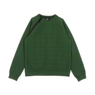 Nike Homme, Sweatshirts et sweats à capuche, Vert, Taille: XL SweaT-shirt à col rond léger