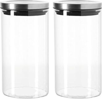 Leonardo Leonardo Comodo Glas-Dose, gro&szlig;e multifunktions Vorrats-Dose aus Glas mit passendem Deckel, sp&uuml;hlmaschinengeeignet, H&ouml;he 19 cm, &Oslash; 10 cm, 1165 ml, 0797