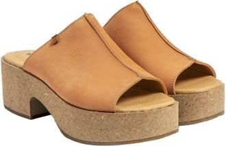 El Naturalista Femme N5892 Arbequina Sandale à Talon, Pêche, 41 EU