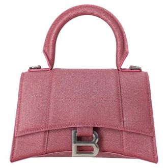 Balenciaga Pre-owned Sac &agrave; main Hourglass XS - Femme - Pre-owned - Rose - Taille: ONE Size