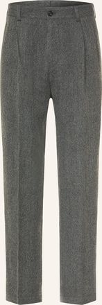 Strellson Flanellhose Jarod Loose Fit grau