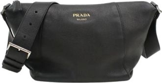 Prada Sac bandouli&egrave;re vintage doccasion - Femme - Pre-owned - Noir - Taille: ONE Size