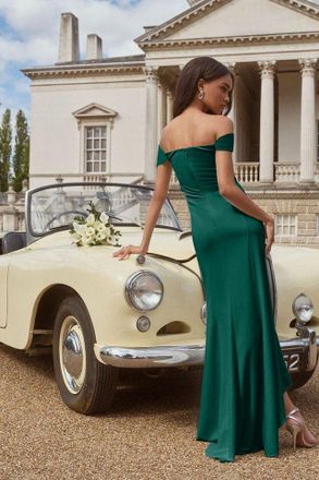 Lipsy Abendkleid Lipsy Bardot-Brautjungfernkleid, Petite (1-tlg)