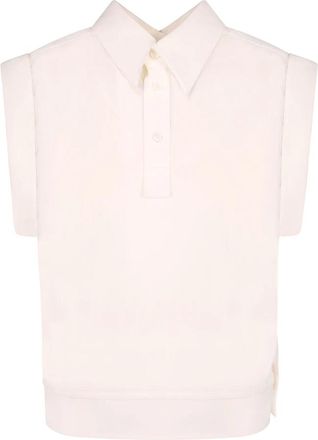 Issey Miyake Femme, Tops, Beige, Taille: 40 FR Odd Shirt 2