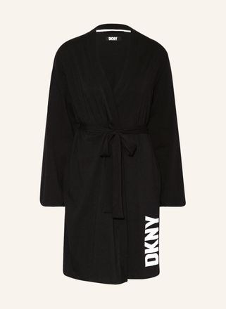 DKNY Dkny Damen-Morgenmantel Must Have Basics schwarz