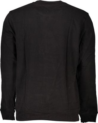 Tommy Hilfiger Organic Cotton Logo Sweatshirt - Black