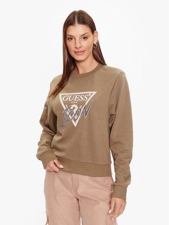 Guess Sweatshirt W3YQ01 KB683 Grün Regular Fit