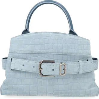 Marc Jacobs Womens Handbag Dakota Azure Cow Leather Handbags Hand Bags