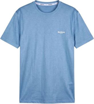 Baldinini Crewneck T-Shirt im Trend - - Tops - Herren - Blau - M