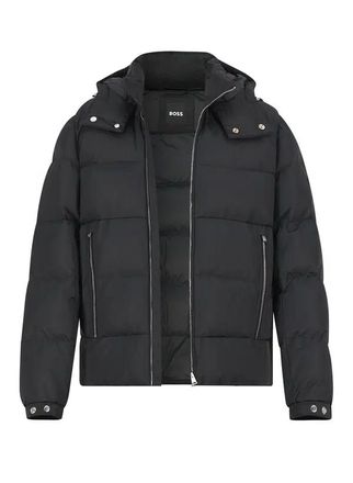 HUGO BOSS Herren Jacken schwarz unifarben