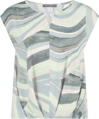 Betty Barclay Kurzarmshirt Damen mit Gummizug (1-tlg)