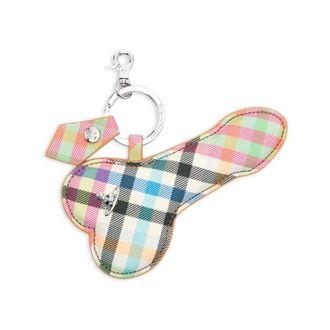 Vivienne Westwood Femme, Accessoires, Multicolore, Taille: ONE Size Plaid Pattern Keyring