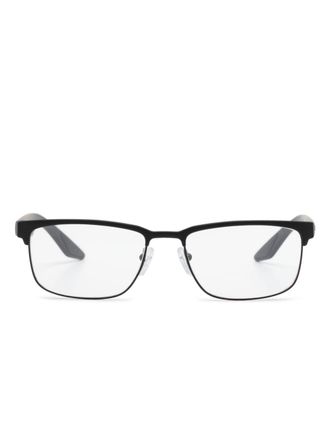 Prada lunettes de vue &agrave; monture rectangulaire - Noir