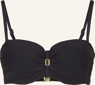 Cyell Cyell Bandeau-Bikini-Top Noos Caviar schwarz
