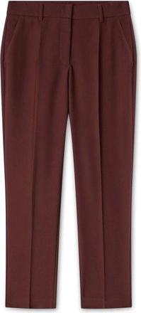Motivi Femme, Pantalons, Brun, Taille: 44 FR Pantalon Regular &agrave; Pli Marqu&eacute;