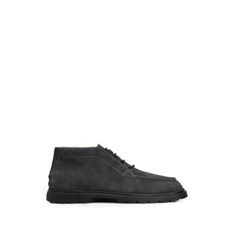 Tod's Gommino Schn&uuml;rstiefeletten - - Shoes - Herren - Grau - 41 EU