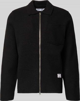 Sams&oslash;e & Sams&oslash;e Regular Fit Hemdjacke mit Zweiwege-Rei&szlig;verschluss Modell HANNES