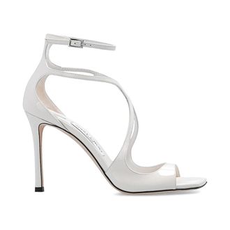 Jimmy Choo London Azia Riemchensandalen mit Absatz - - Shoes - Damen - Beige - 39 1/2 EU