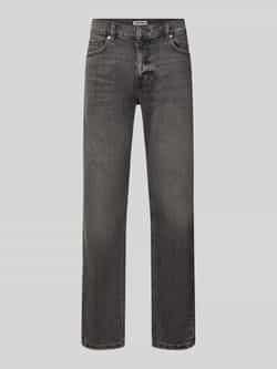 Review Straight Fit Jeans aus elastischem Baumwoll-Mix