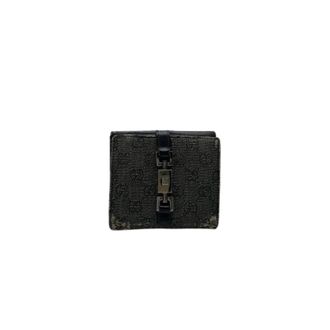 Gucci Portefeuille en cuir Pre-owned - Femme - Pre-owned - Noir - Taille: ONE Size