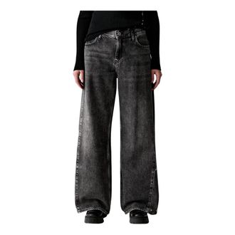 Karl Lagerfeld Wide Jeans - - Jeans - Damen - Grau - W27 L32