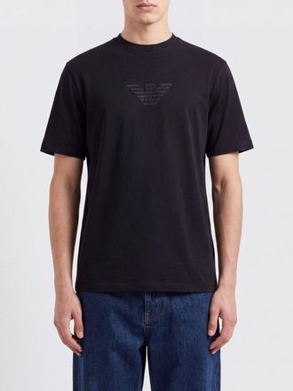Emporio Armani T-shirt slim fit en coton avec logo ton sur ton