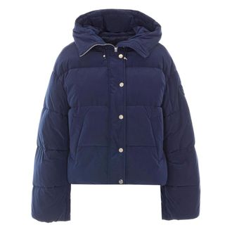 Pinko Pinko - Impasto Imbottito Tela - Femme - Vestes - Bleu - Taille: 38 FR